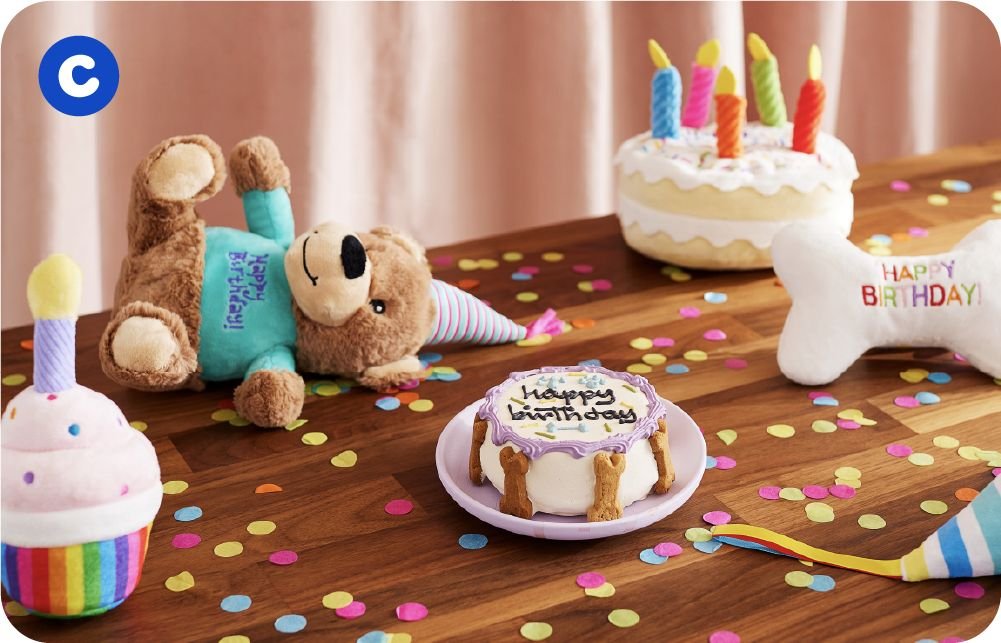 CHEWY eGift Card, Birthday Bear, $25 - Chewy.com