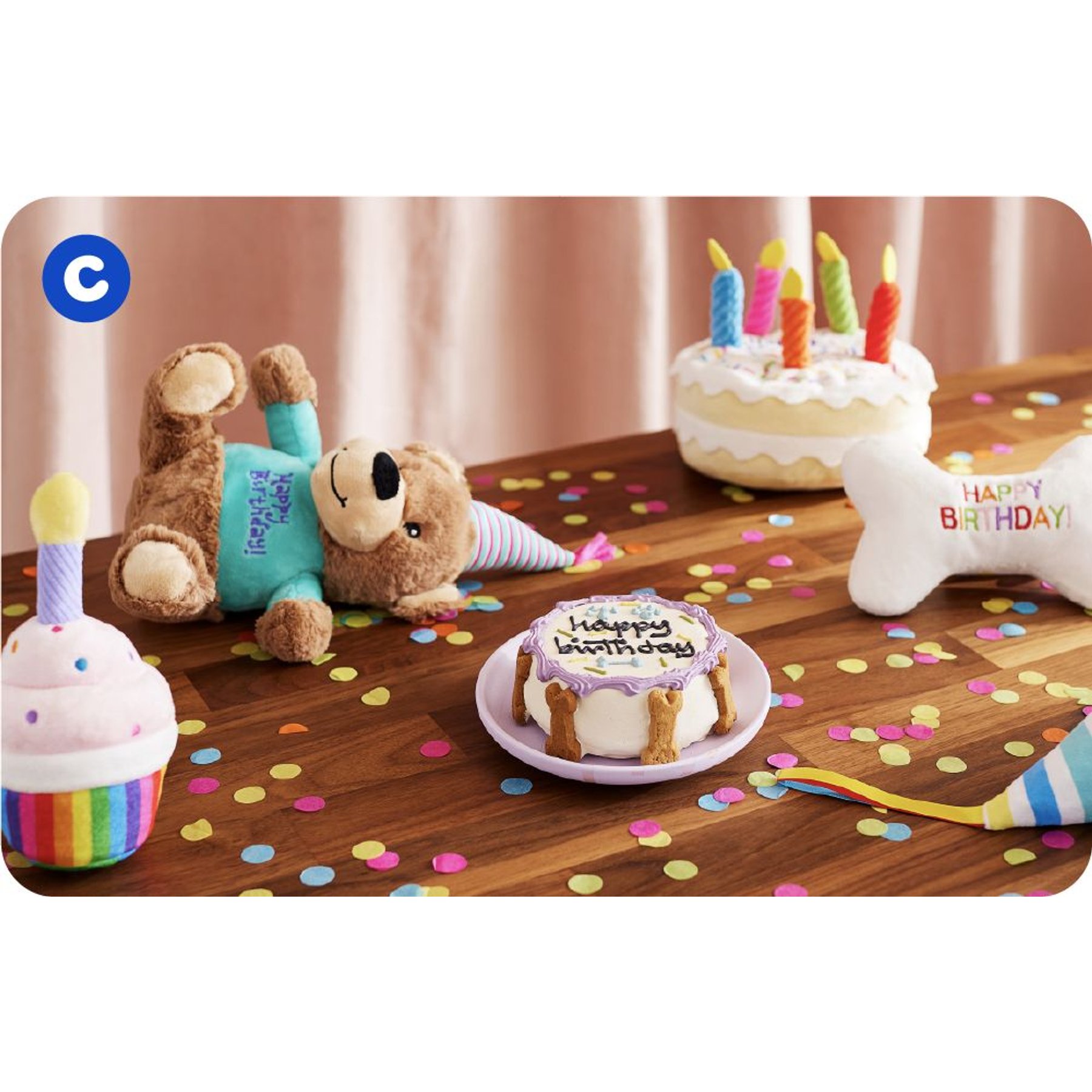 CHEWY eGift Card, Birthday Bear, $75 - Chewy.com
