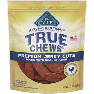 BLUE BUFFALO True Chews Premium Jerky Cuts Natural Chicken Dog Treats ...