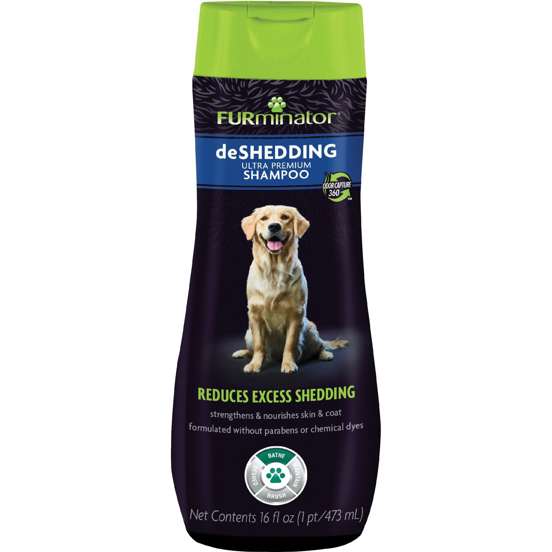 FURMINATOR Deshedding Dog Shampoo, 16-oz bottle - Chewy.com