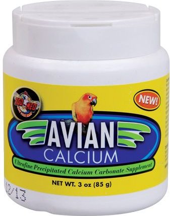 ZOO MED Avian Calcium Bird Supplement, 3-oz pouch - Chewy.com