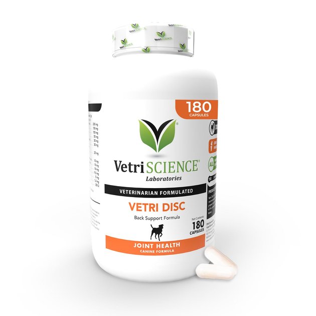 VETRISCIENCE Vetri Disc Capsules Joint Supplement for Dogs, 180 count ...
