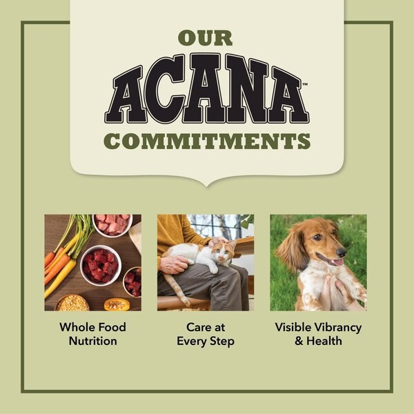 ACANA Senior Entrée Free-Run Chicken & Turkey Dry Cat Food, 4-lb bag - Chewy.com