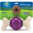 PETSAFE Busy Buddy Bouncy Bone Treat Dispenser Tough Dog Chew Toy ...