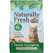 NATURALLY FRESH Quick Clumping Unscented Cat Litter, 40-lb bag - Chewy.com