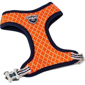 HUGO & HUDSON Checked Tweed Dog Harness, Red & Blue, Medium - Chewy.com