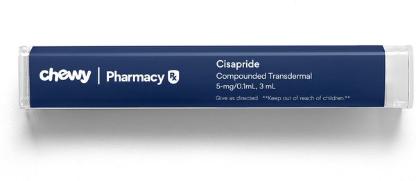 CISAPRIDE COMPOUNDED Transdermal for Animals, 5-mg/0.1mL, 3 mL, 2 ...