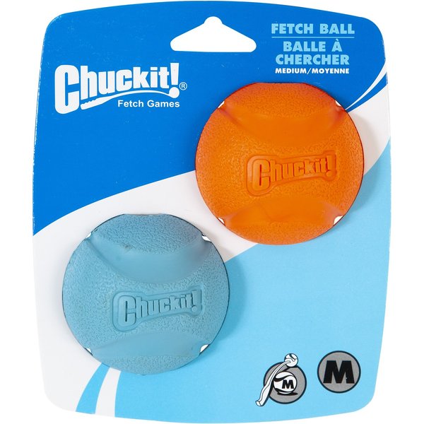 CHUCKIT! Rebounce Ball Twin Pack Dog Toy, Color Varies, Medium - Chewy.com