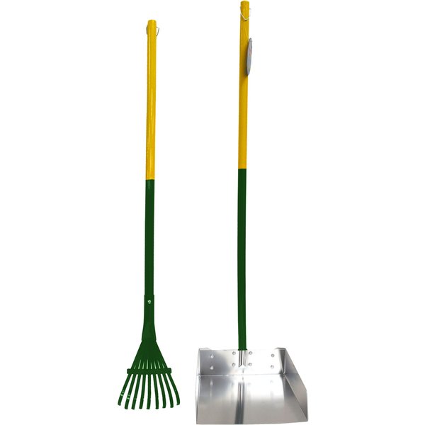FRISCO Rake & Spade Set with Dustpan, Large - Chewy.com