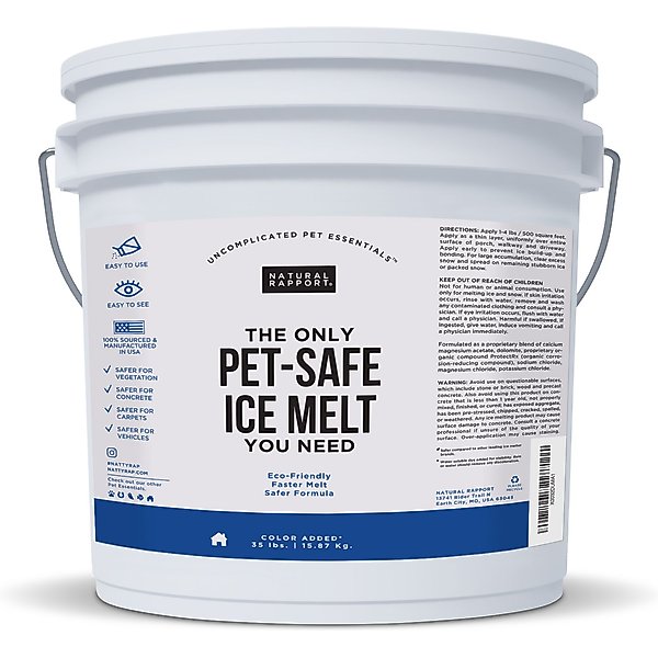SAFE PAW PetSafe Ice Melt for Dogs & Cats, 35-lb pail - Chewy.com