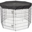 MIDWEST Exercise Pen Top Fabric Mesh Sunscreen Accessory, Octagonal ...