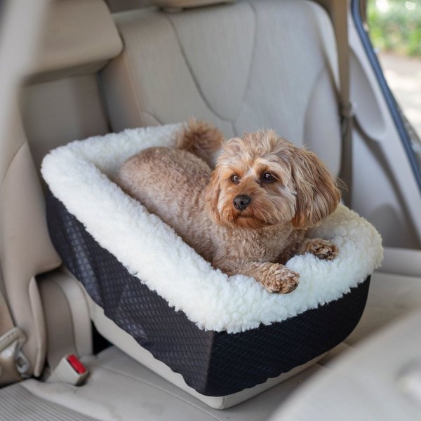 SNOOZER PET PRODUCTS Lookout 2 Dog Car Seat, Black Diamond, Small ...