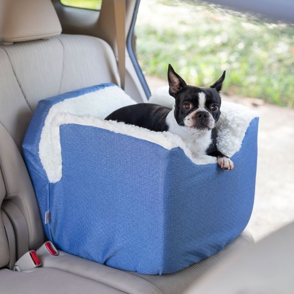 SNOOZER PET PRODUCTS Lookout 2 Dog Car Seat, Denim Diamond, Medium ...