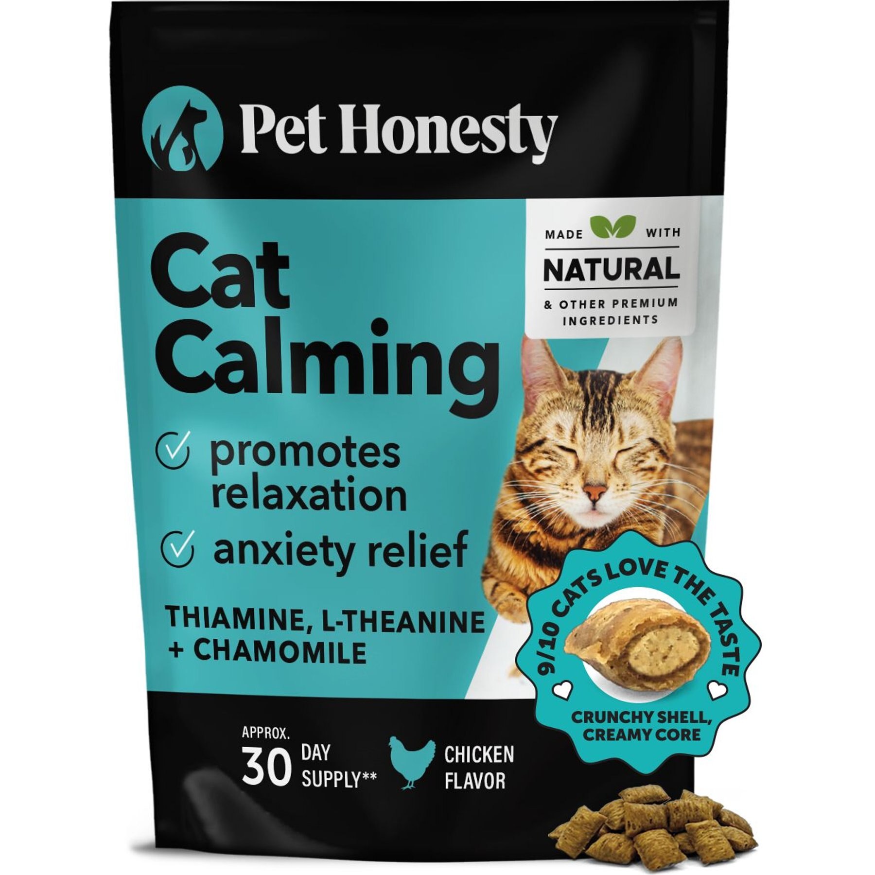 PETHONESTY Dual Texture Calming Chews Anxiety Relief & Behavioral ...