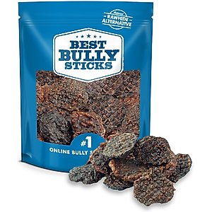 BEST BULLY STICKS Bully Sliders Natural Dehydrated Dog Treats, 10 count ...
