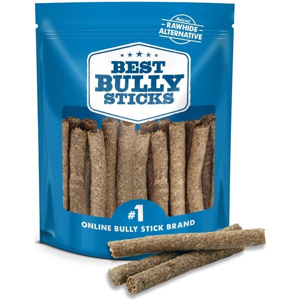 BEST BULLY STICKS Snap Sticks Natural Crunchy Treats, 25 count - Chewy.com