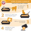 ARM & HAMMER LITTER Super Scoop Unscented Clumping Clay Cat Litter, 40 ...