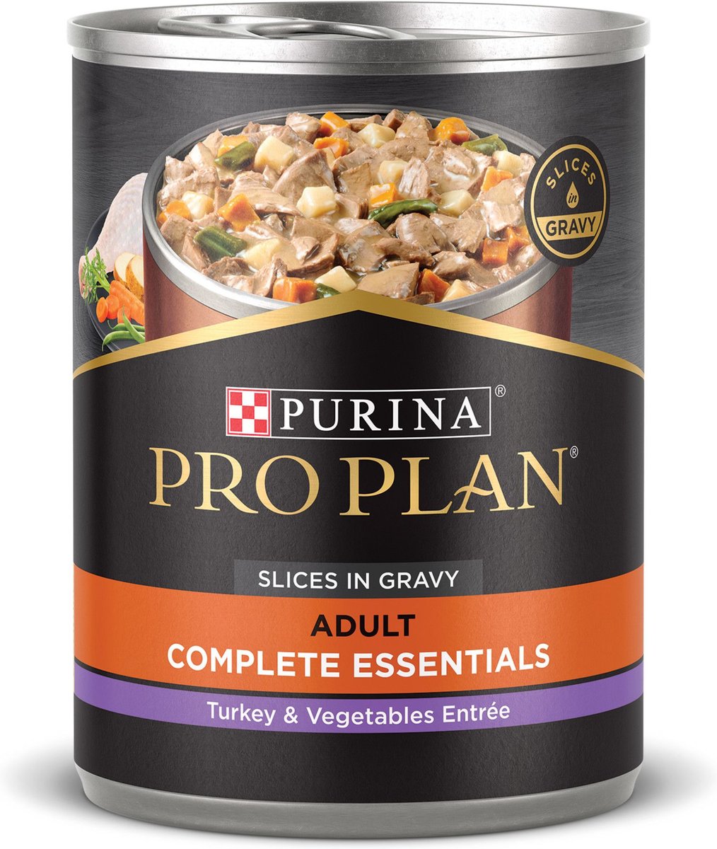 PURINA PRO PLAN Savor Adult Turkey & Vegetables Entree Slices in Gravy ...