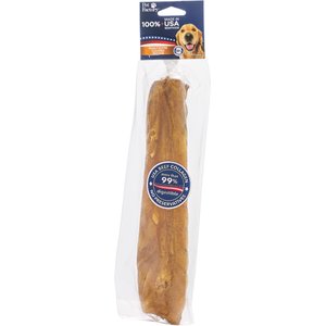 PET FACTORY Beefhide 10-inch Rolls Peanut Butter Flavored Dog Hard ...