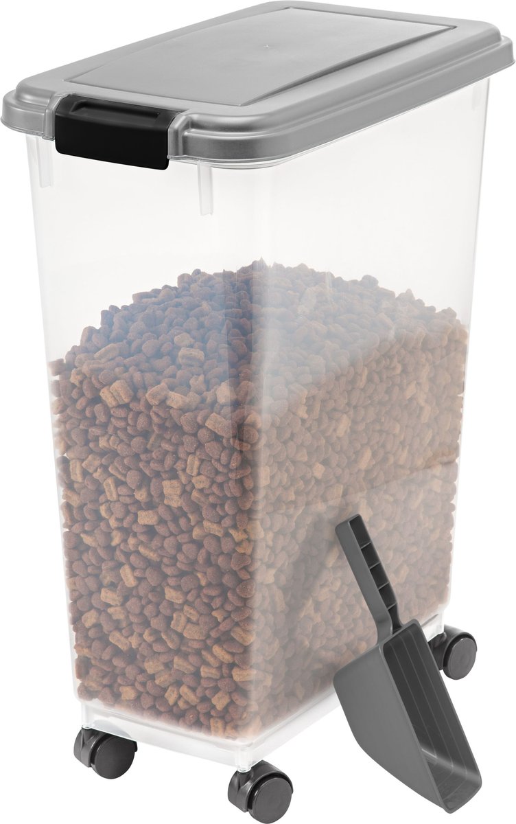 IRIS USA Airtight Dog, Cat & Bird Food Storage Container with ...