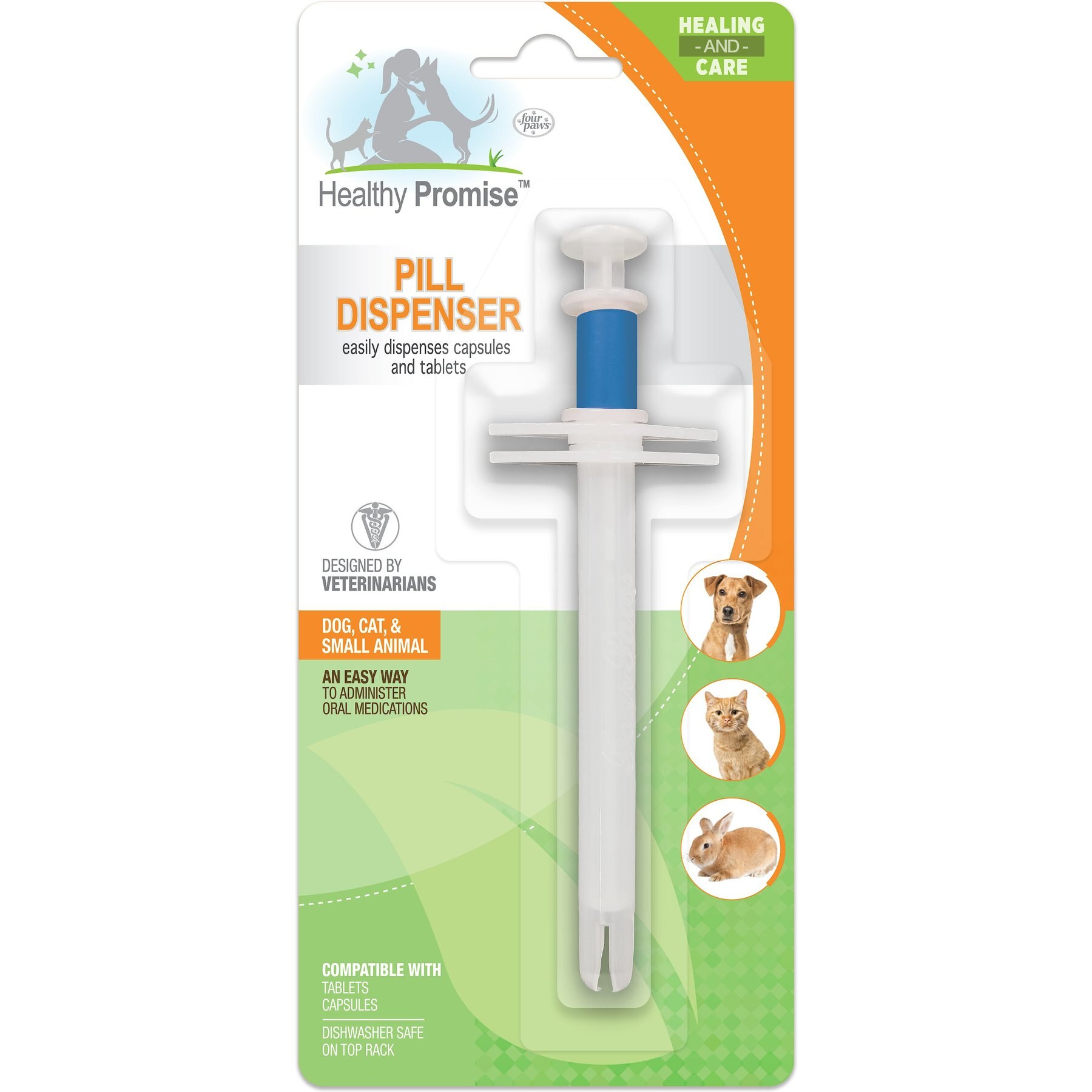 FOUR PAWS Quick & Easy Pill Dispenser - Chewy.com