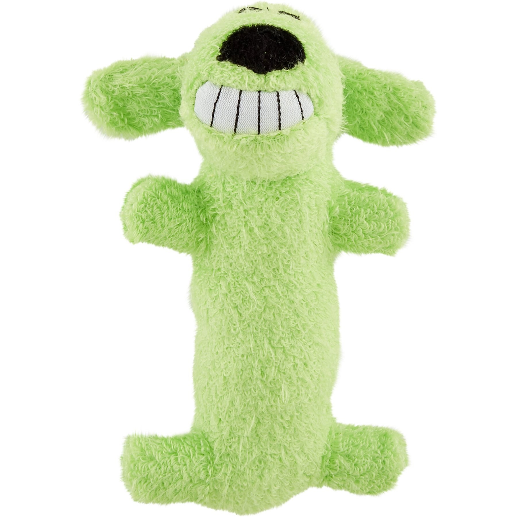 MULTIPET Loofa Dog The Original Squeaky Plush Dog Toy, Color Varies ...