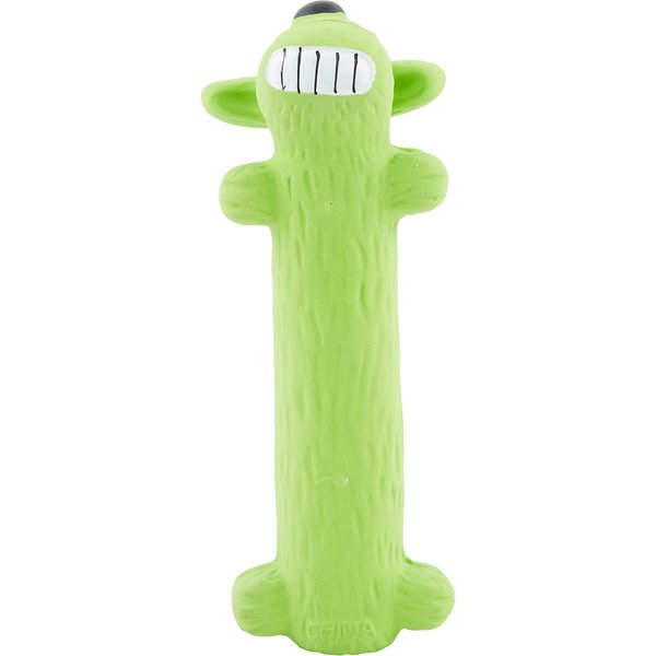 MULTIPET Loofa Dog The Original Squeaky Plush Dog Toy, Color Varies ...