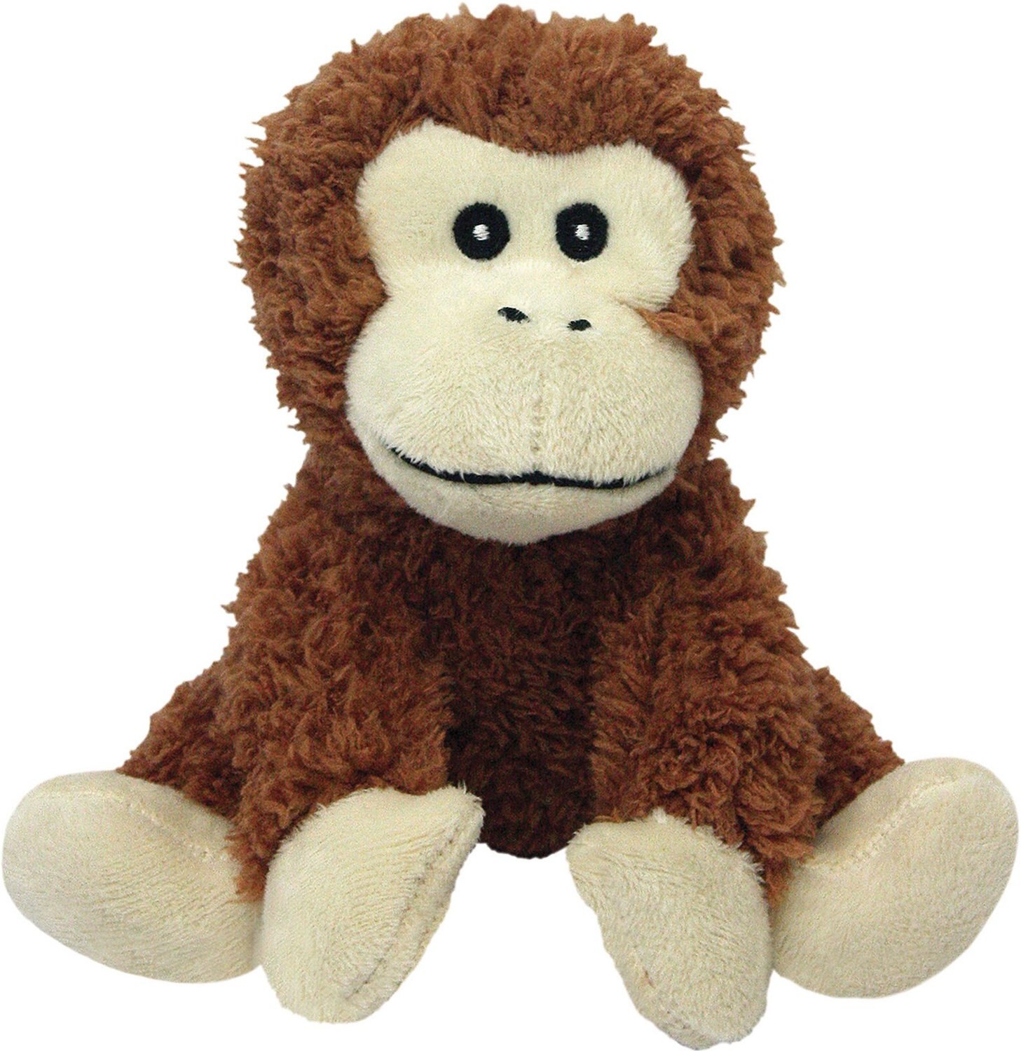 MULTIPET Look Who's Talking Monkey Plush Dog Toy - Chewy.com