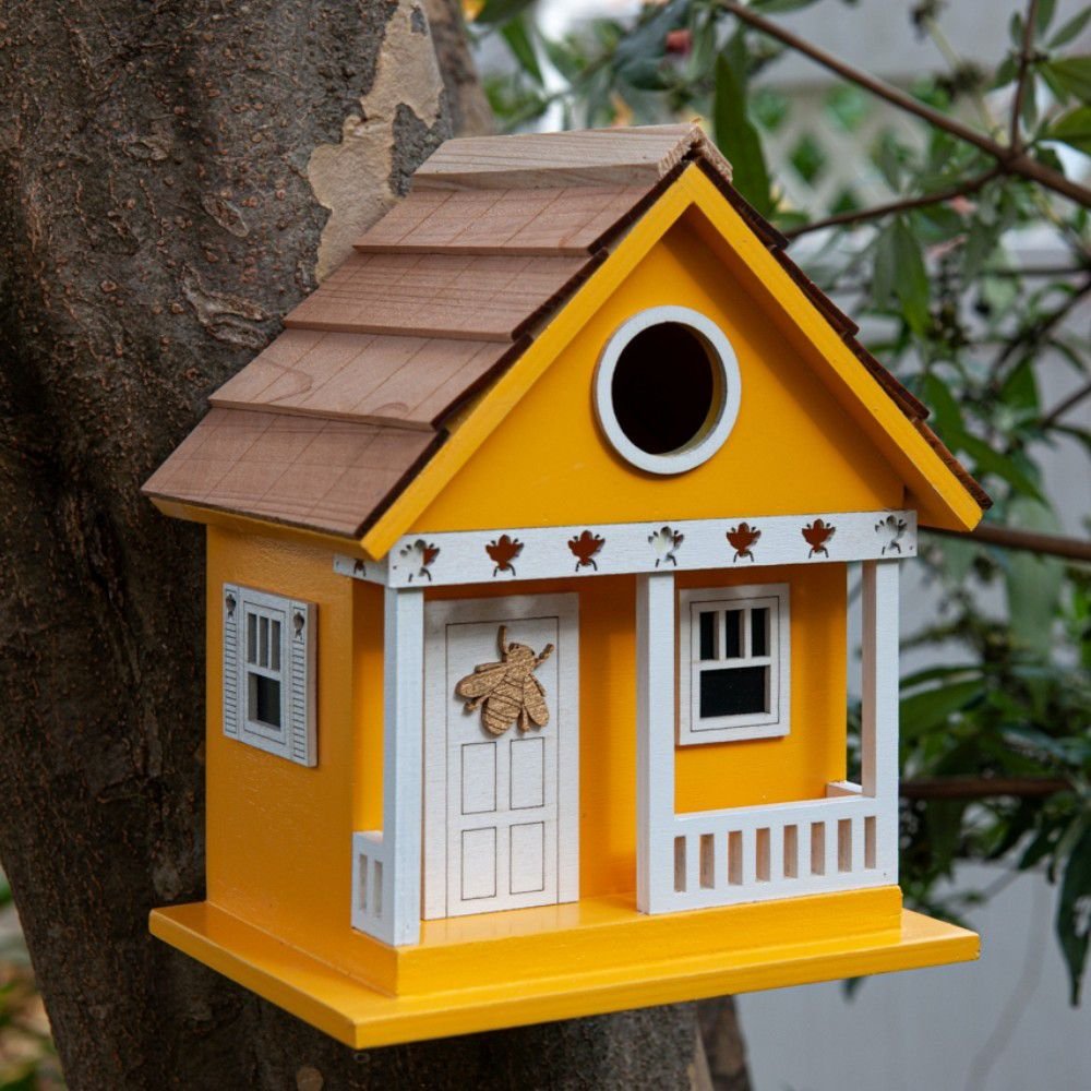 HOME BAZAAR Bumble Bee Birdhouse - Chewy.com