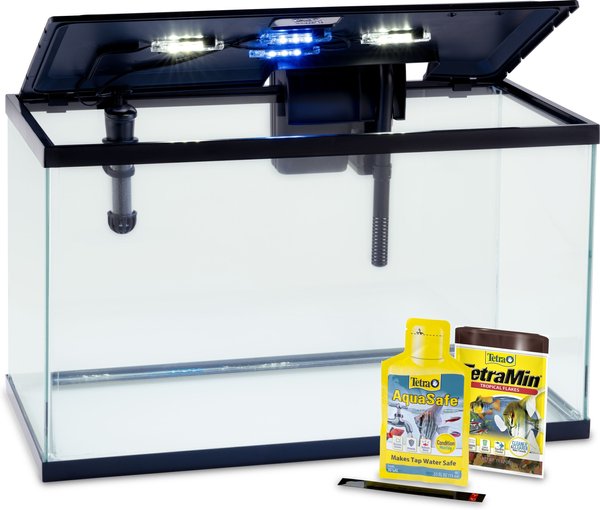 GLOFISH LED Lighting & Filter Aquarium Kit, 10-gal - Chewy.com