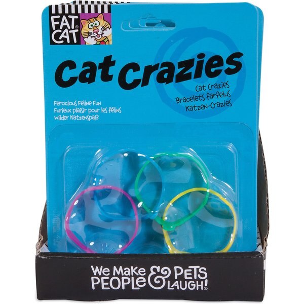 FAT CAT Crazies Playrings Cat Toy - Chewy.com