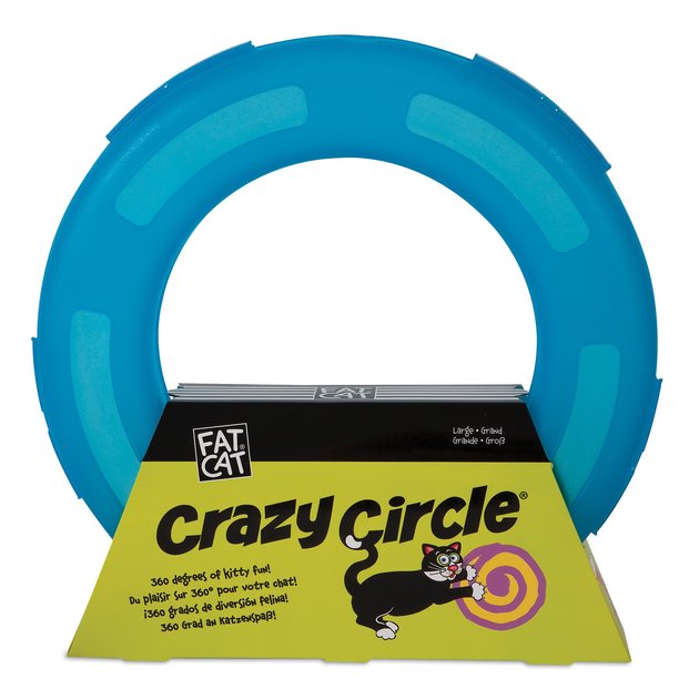 FAT CAT Crazy Circle Cat Toy, Large - Chewy.com