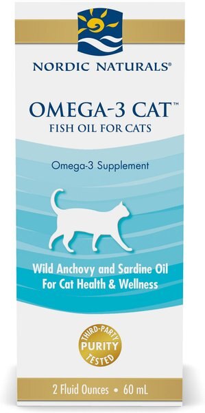 NORDIC NATURALS Omega-3 Cat Supplement, 2-fl oz bottle - Chewy.com