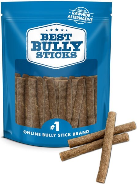 BEST BULLY STICKS 6-inch Sticks Chicken Flavored Dog Treats, 32 count ...