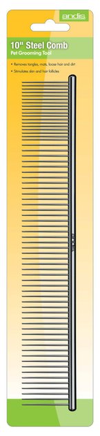 ANDIS Steel Pet Comb, 10-in - Chewy.com
