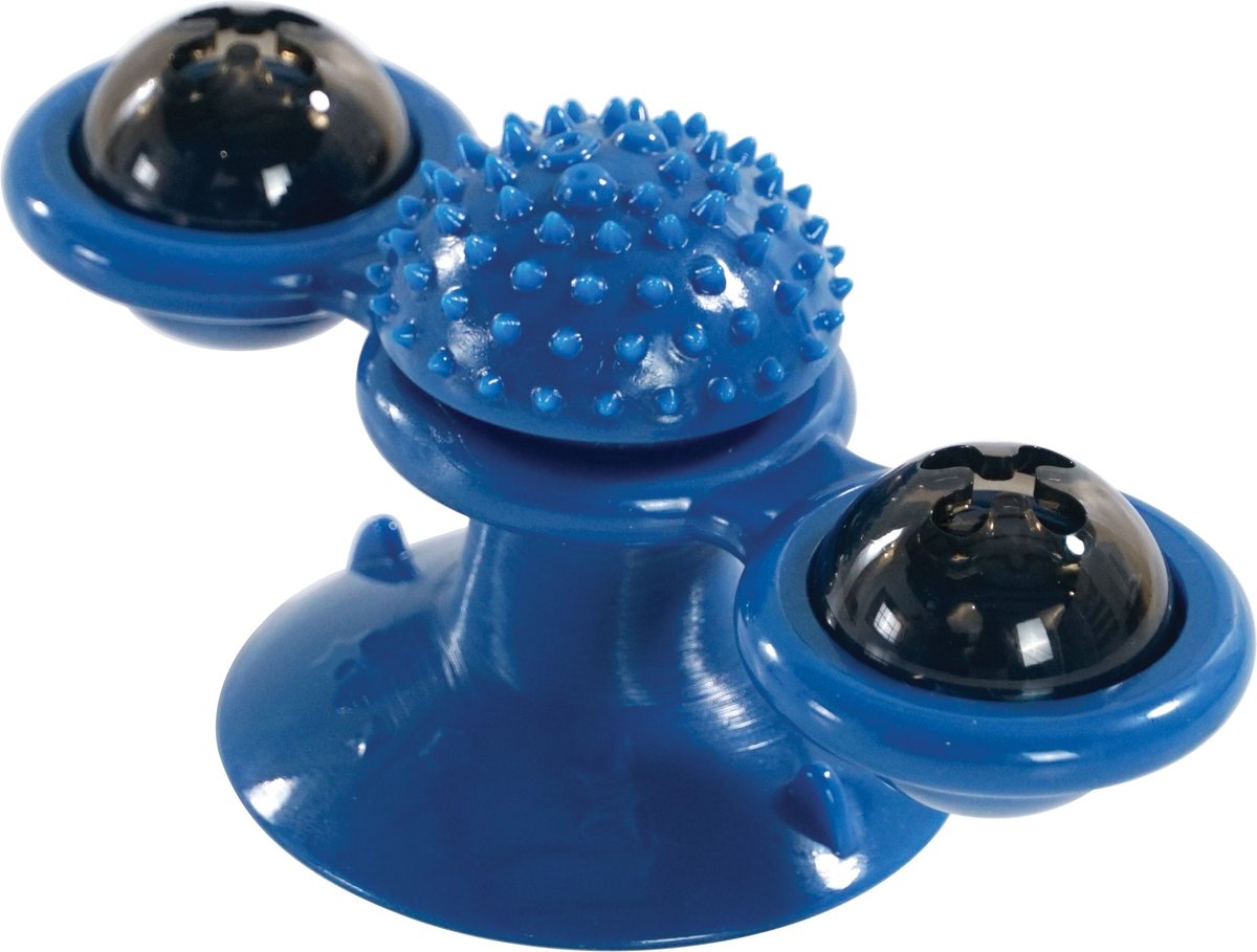 PETS KNOW BEST Purrfect Spinner Cat Toy, Blue - Chewy.com