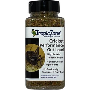 TROPICZONE Cricket Performance Gut Load Insect Food, 8-oz bottle ...