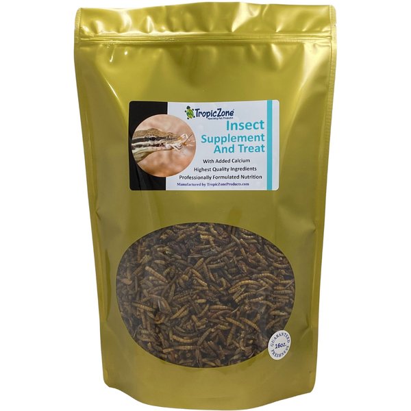 TROPICZONE Insect Supplement &Treat Reptile Food, 16-oz bag - Chewy.com