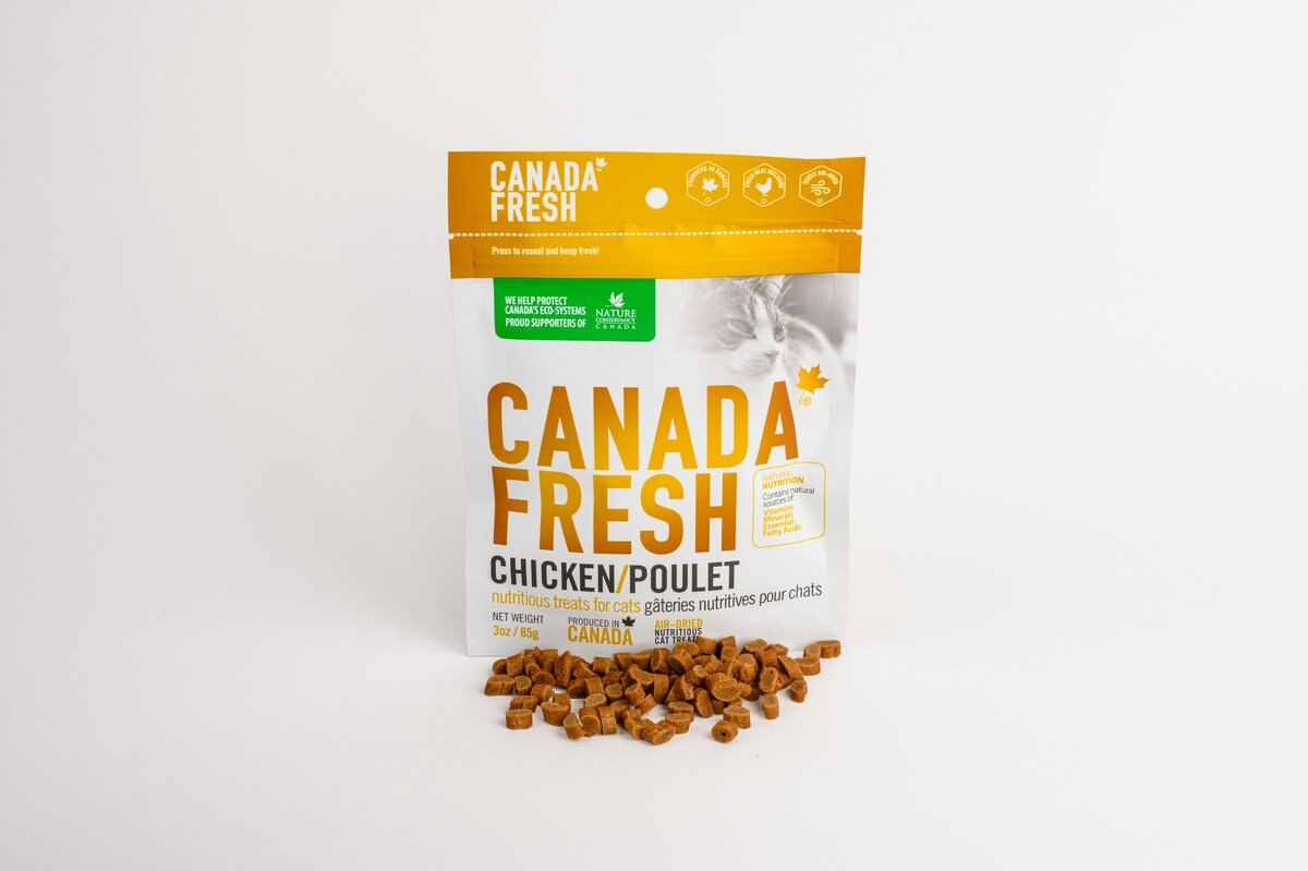 CANADA FRESH Chicken Soft & Chewy Cat Treats, 3-oz bag - Chewy.com