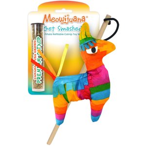 MEOWIJUANA Refillable Get Buzzed Catnip Bee Cat Toy - Chewy.com