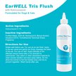 VETWELL Tris Flush Dog & Cat Ear Cleaner Solution & Infection Treatment, 12-fl oz bottle - Chewy.com