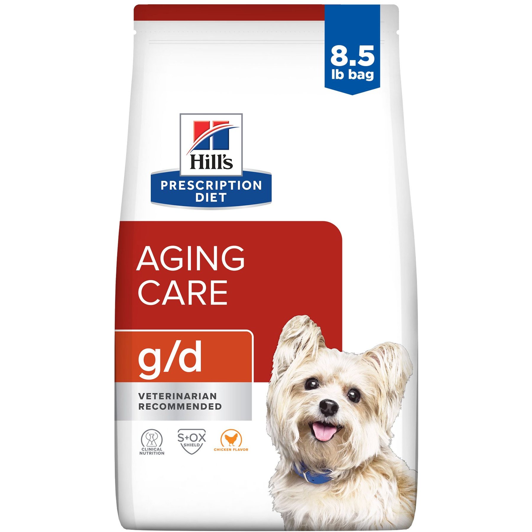 HILL'S PRESCRIPTION DIET g/d Aging Care Chicken Flavor Dry Senior Dog ...