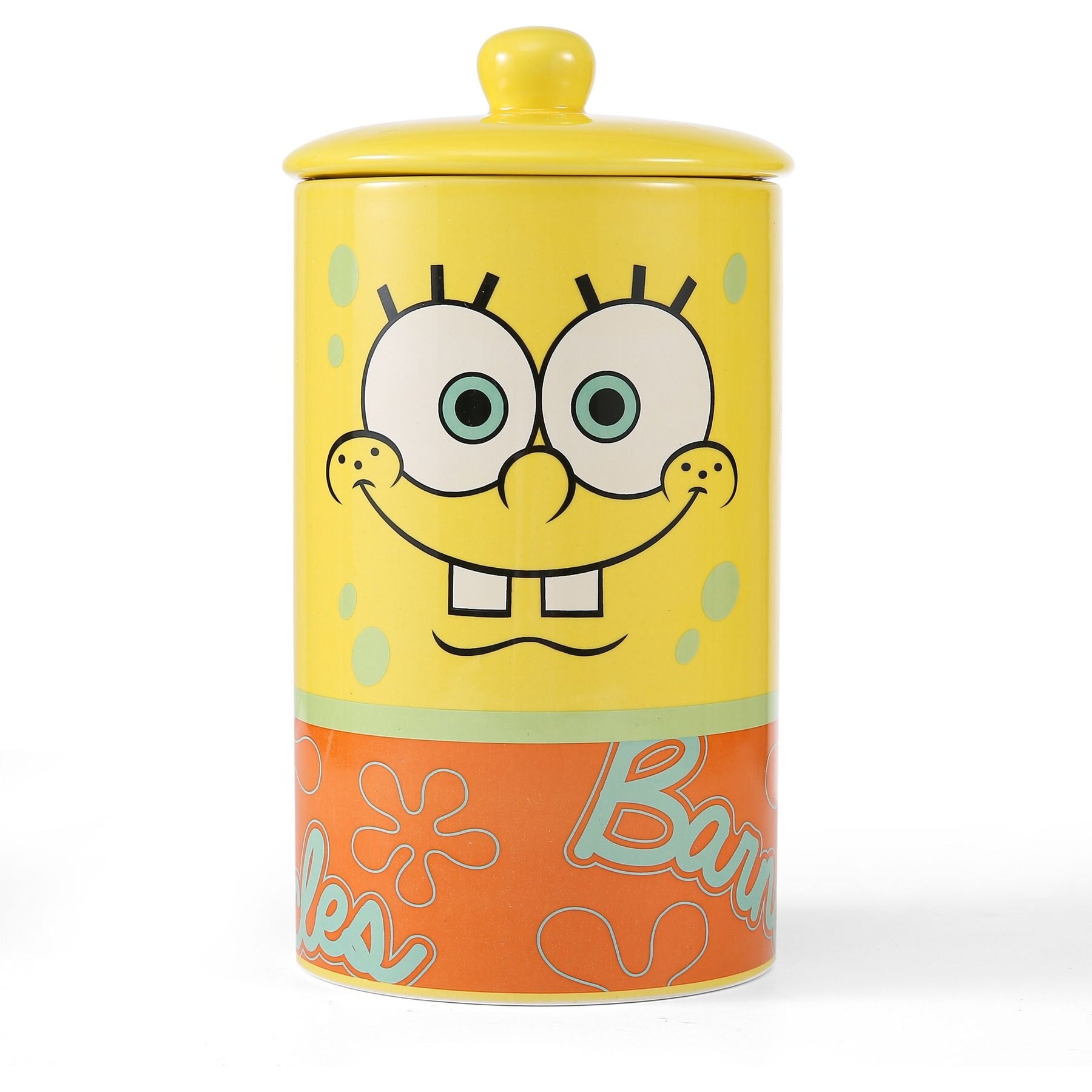 FETCH FOR PETS Spongebob Dog Treat Jar, 10X15-in - Chewy.com