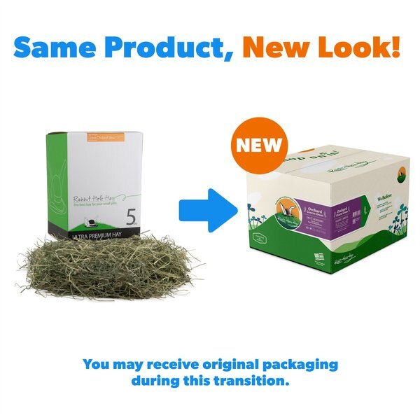 RABBIT HOLE HAY Ultra Premium Hand-Packed Coarse Orchard Grass for ...