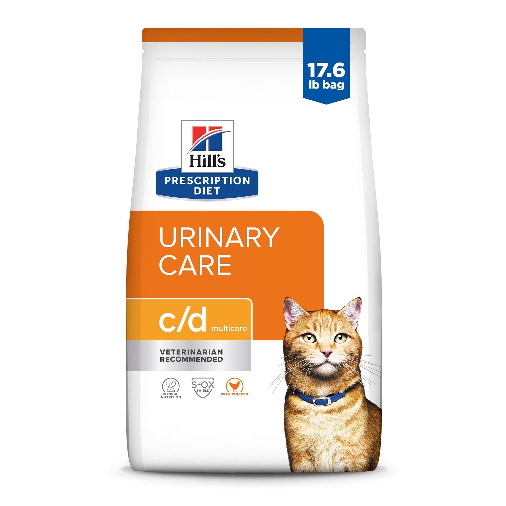 HILL'S PRESCRIPTION DIET c/d Multicare Urinary Care with Chicken Dry ...