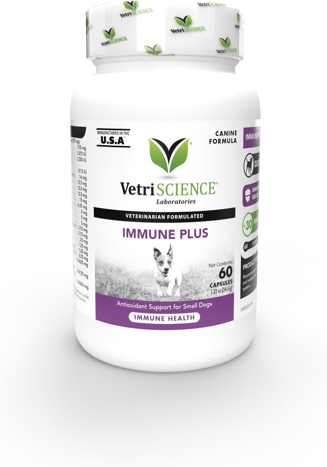 VETRISCIENCE Cell Advance 440 Capsules Immune Supplement for Cats ...