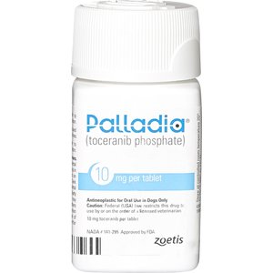 PALLADIA (toceranib phosphate) Tablets for Dogs, 10-mg, 15 tablets ...