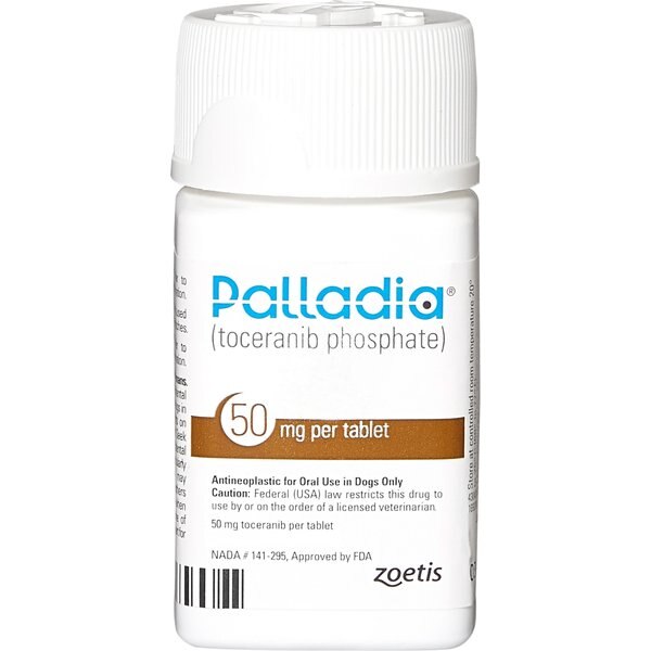 PALLADIA (toceranib phosphate) Tablets for Dogs, 50-mg, 15 tablets ...