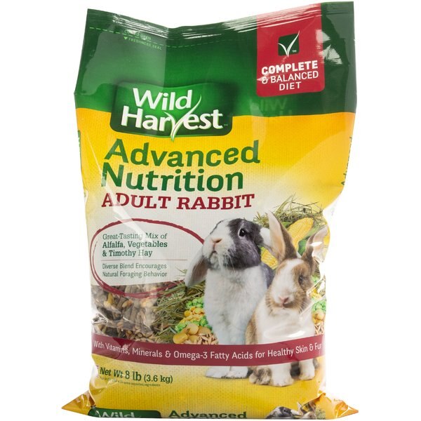 WILD HARVEST Super Premium Food Blend Rabbit Food, 8-lb bag - Chewy.com