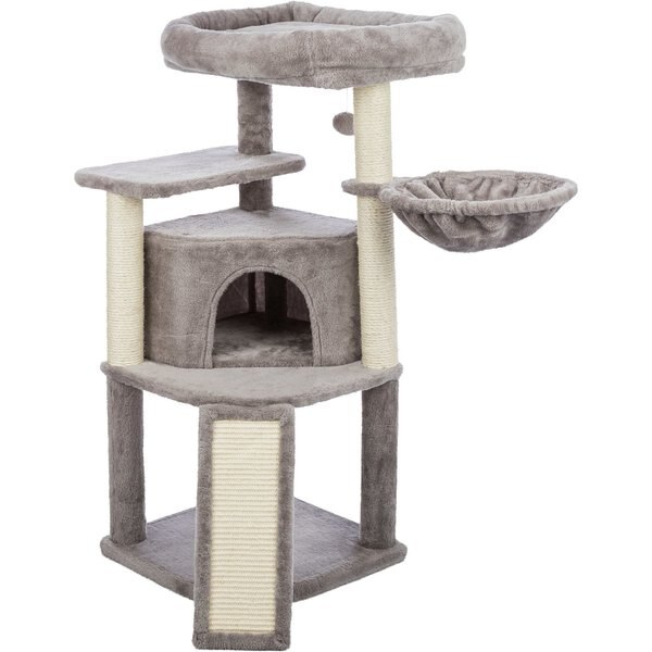 TRIXIE Pepito Cat Tree, Gray - Chewy.com